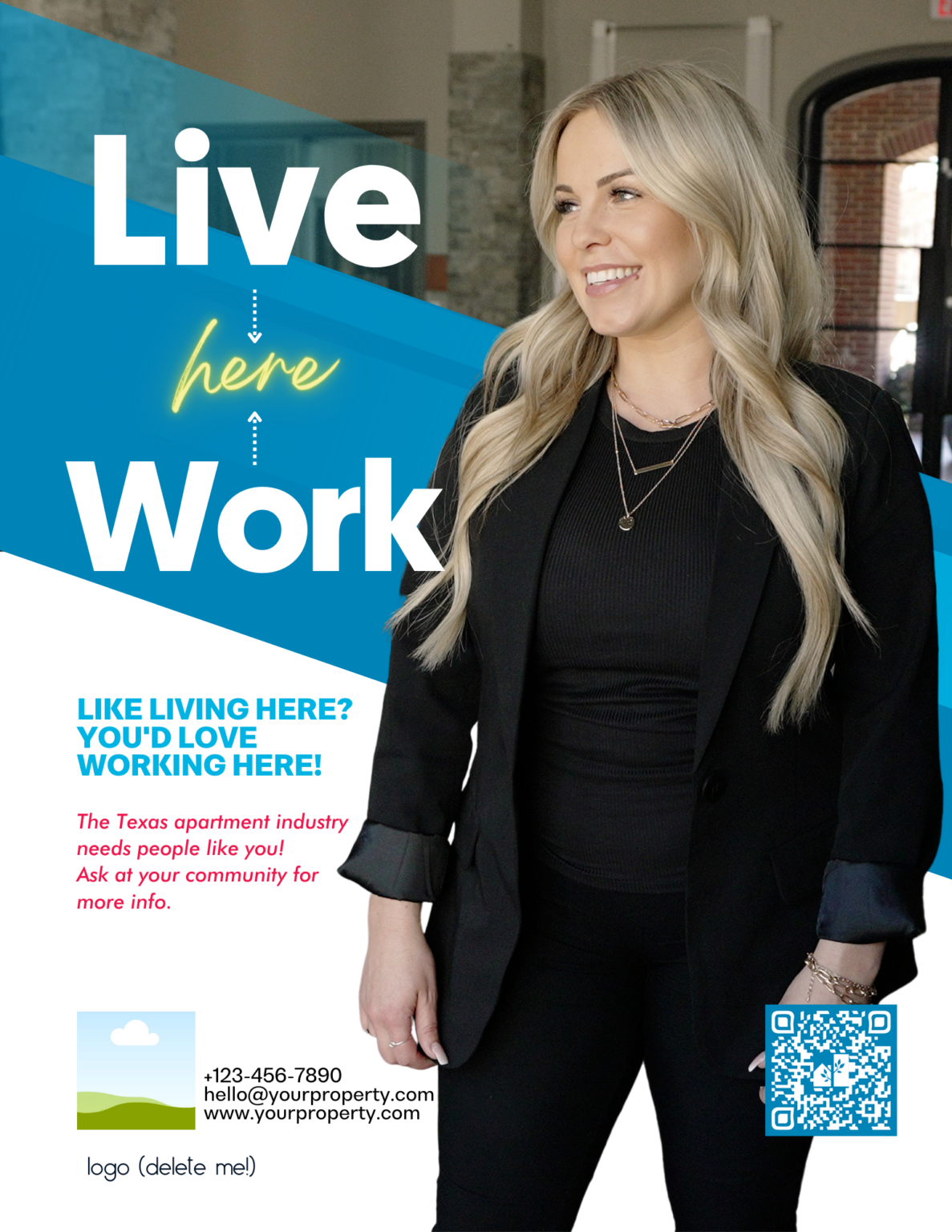 Live Here/Work Here Flyers - Room to Grow